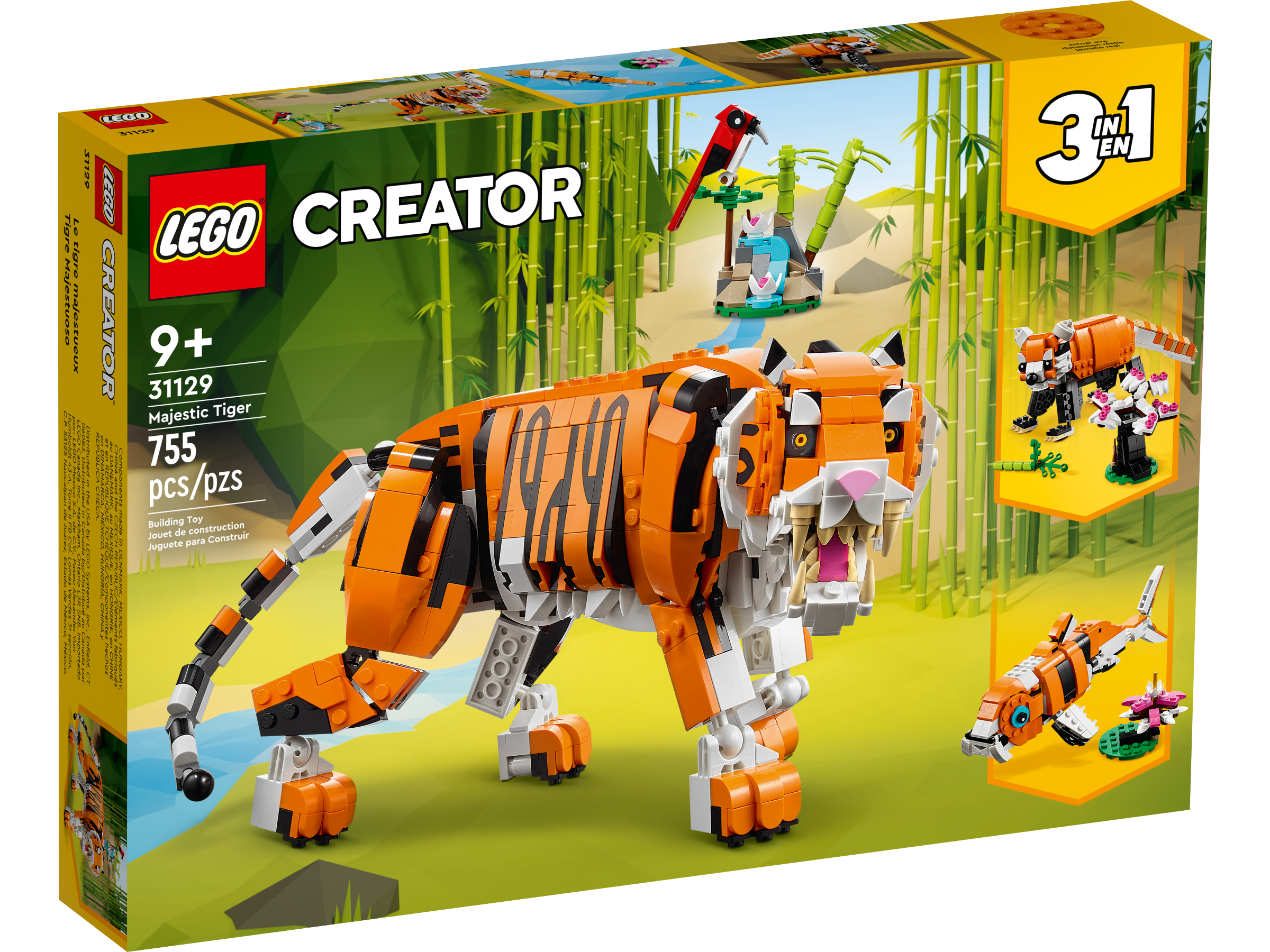 31129 Majestic Tiger – Bricks and Minifigs San Diego